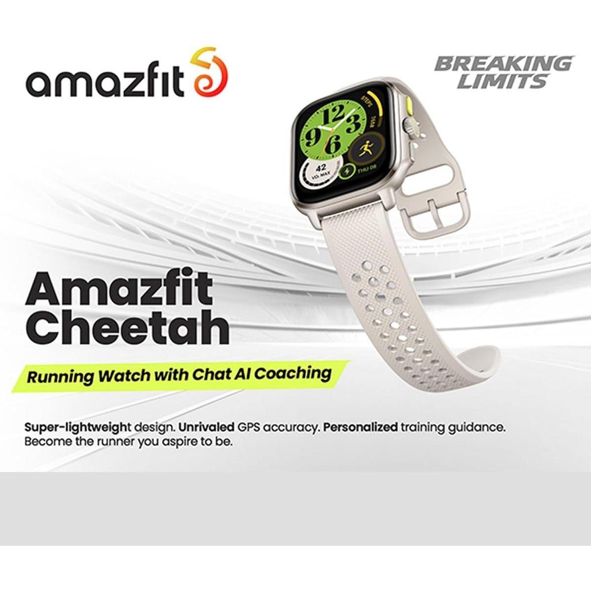 Smartwatch Inteligente Amazfit Cheetah Square, GPS de banda dupla ...