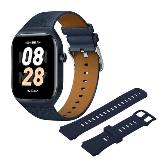 Smartwatch Mibro T2, GPS integrado, 2ATM 105 modos esportivos - Azul ...