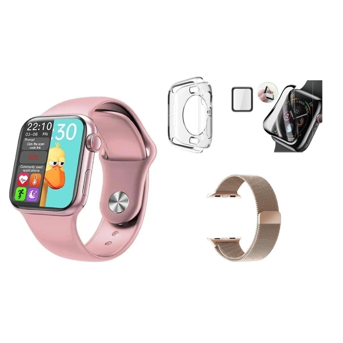 Smartwatch Relógio Hw12 Original Monitor de Exercicios Academia ...