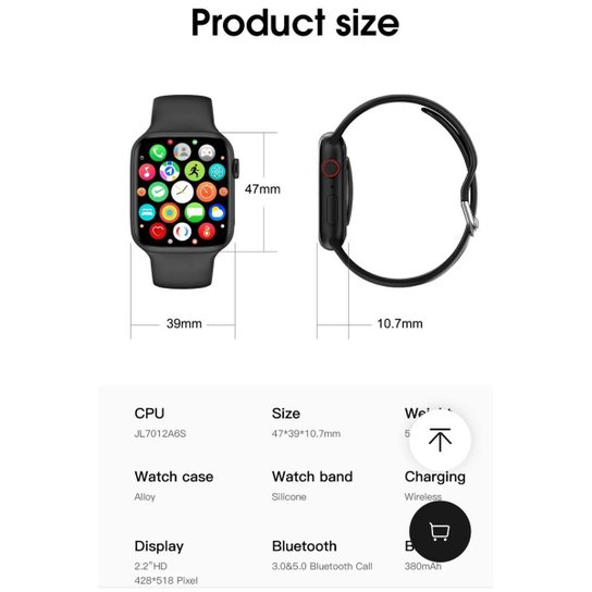 Smartwatch Relógio W29 Pro Microwear Watch 9 Pro Tela 2.02' prova d ...