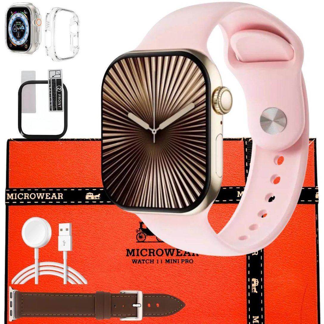 Smartwatch W11 Mini Pro Microwear Relogio Inteligente Série 11 Chatgpt ...