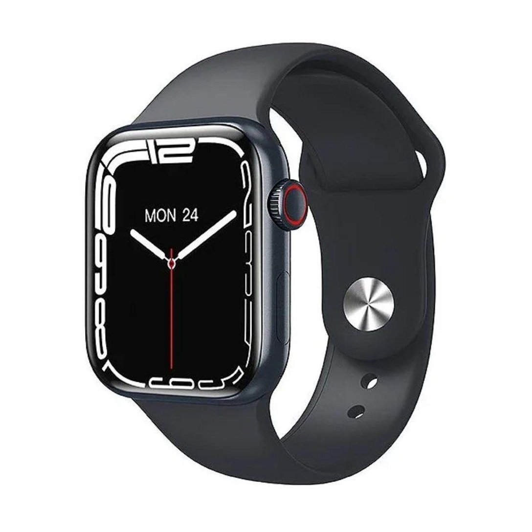 Smartwatch W28 Pro Serie 8 Chamadas Nfc - Branco - Preto | Netshoes