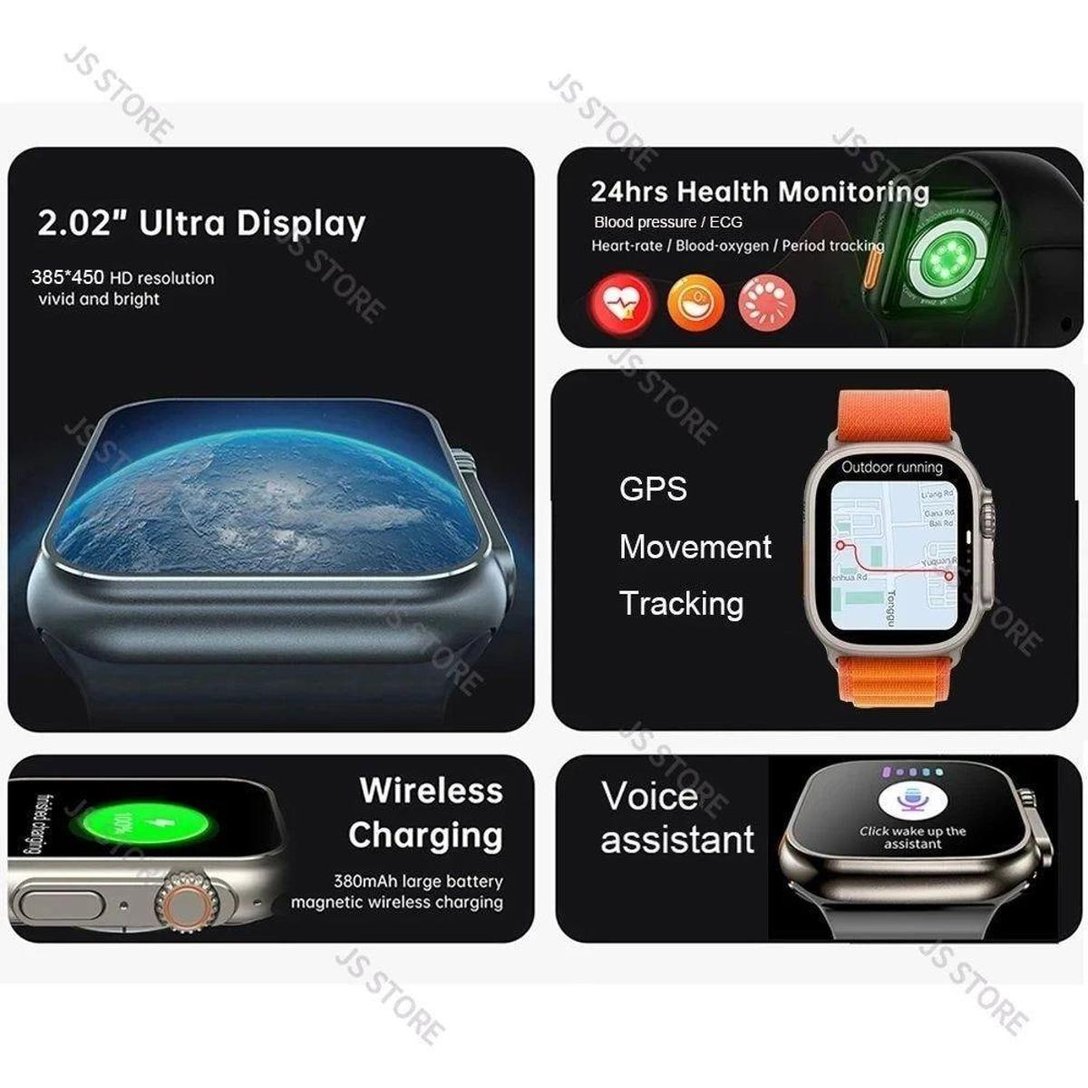 Smartwatch Watch Ultra 3 max Série 10 Cor: - Preto | Netshoes