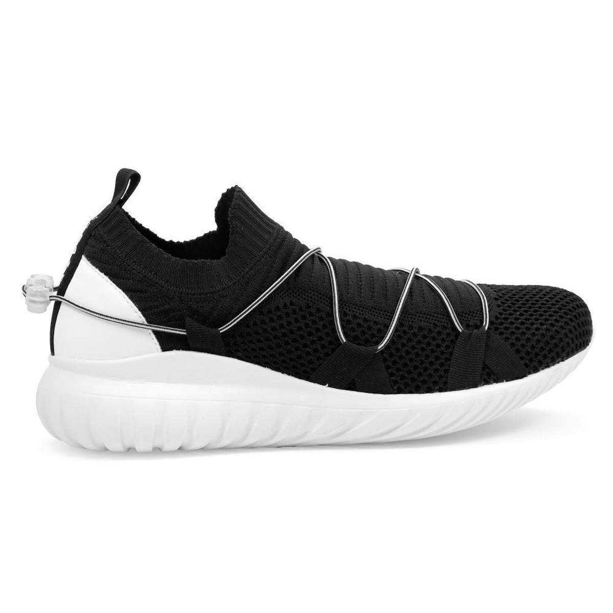 Sneaker Lança Perfume Atacador Redondo - Preto | Netshoes