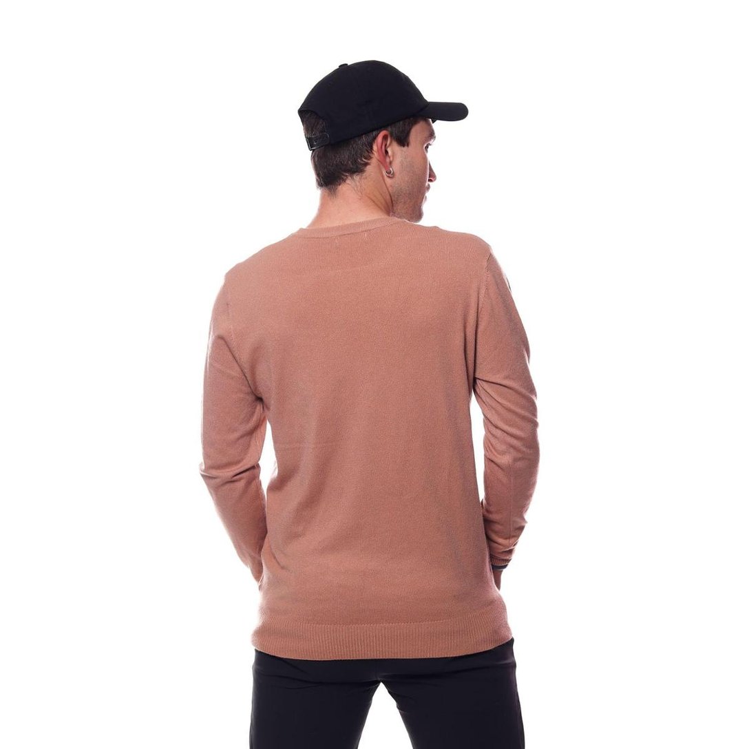 Suéter Bali Hai Tricot Bali Logo - Mostarda | Netshoes