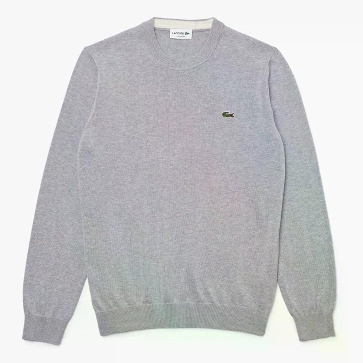 Suéter Lacoste Algodão Orgânico Masculino - Mescla | Netshoes