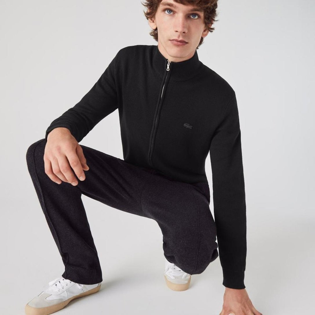 Suéter Lacoste Regular Fit - Preto | Netshoes