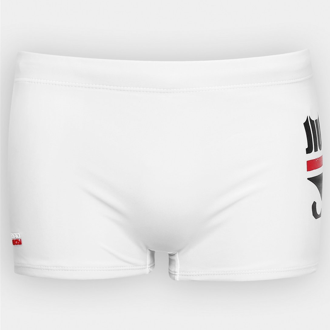 Sunga Boxer Bad Boy Silk - Branco | Netshoes