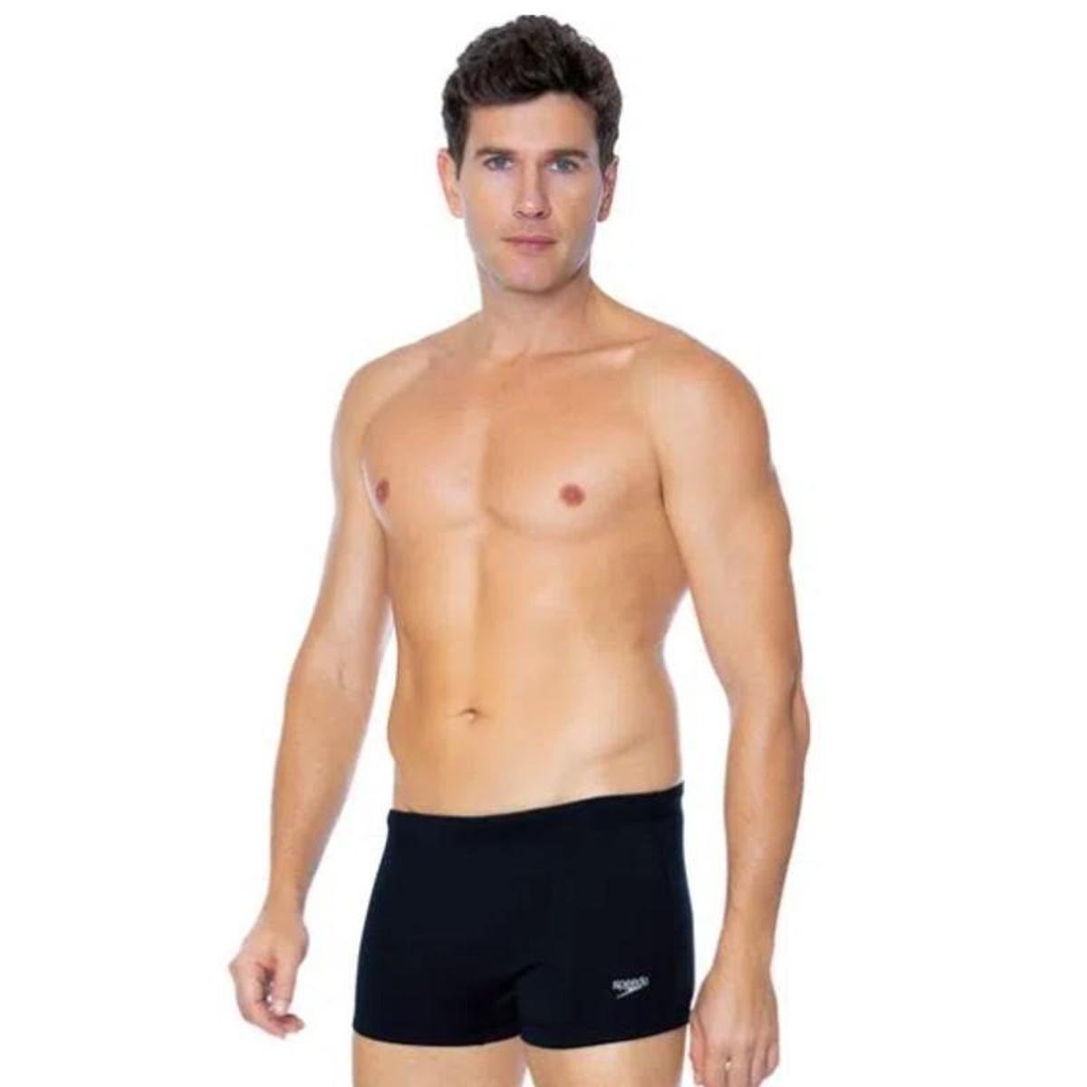 Sunga boxer hidrosfast Speedo - Preto | Netshoes