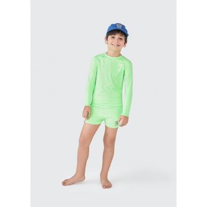 Sunga Infantil Box Com Proteção UV Hering Kids - Verde | Netshoes