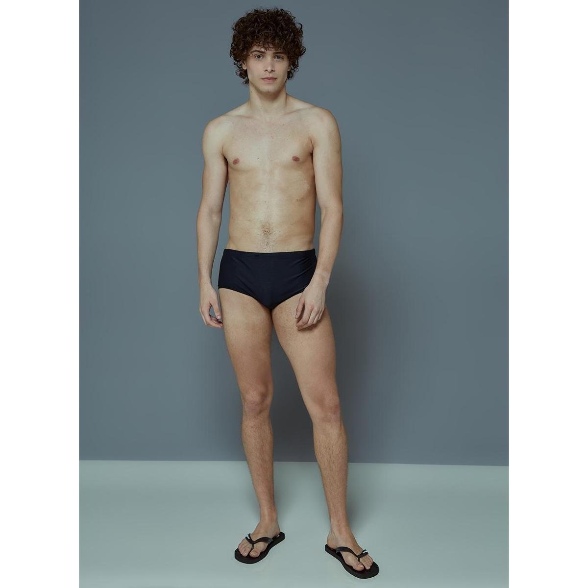 Sunga John John Rib Masculina - Preto | Netshoes