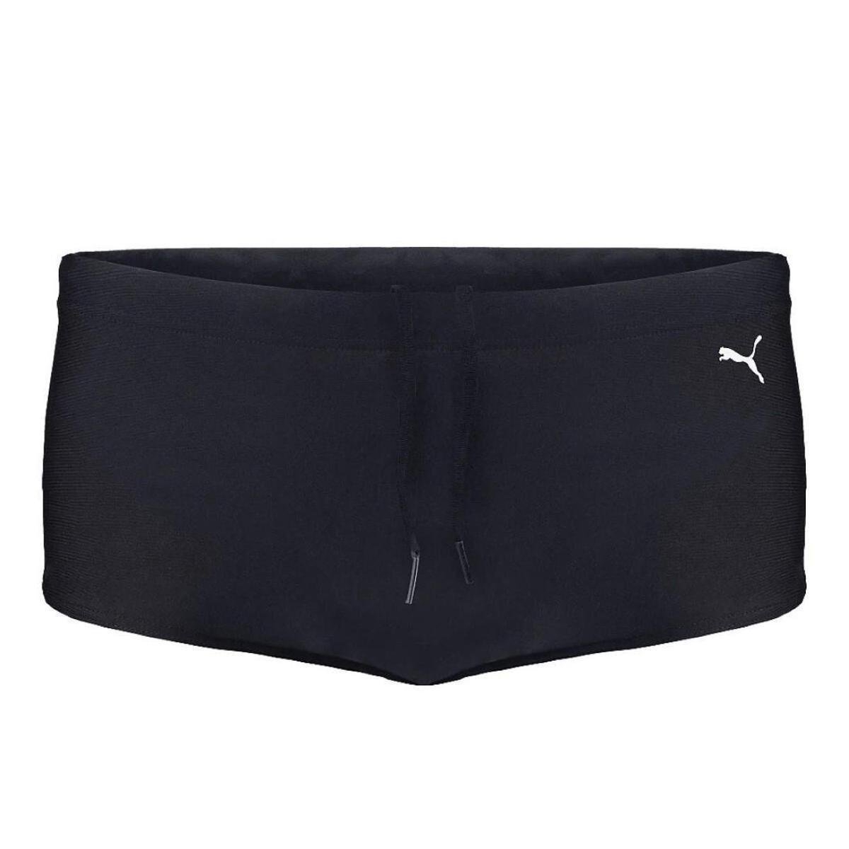 Sunga Puma Lateral Larga Masculina - Preto | Netshoes