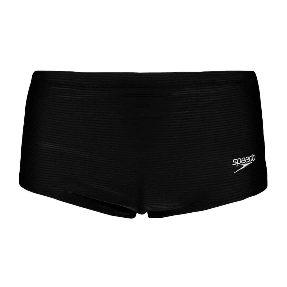 Sunga Speedo Tradicional Canelada Masculina - Preto | Netshoes