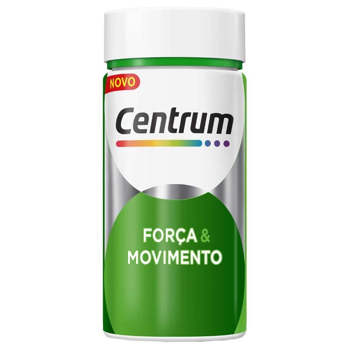 Suplemento Alimentar Centrum Força & Movimento 30caps - Incolor | Netshoes