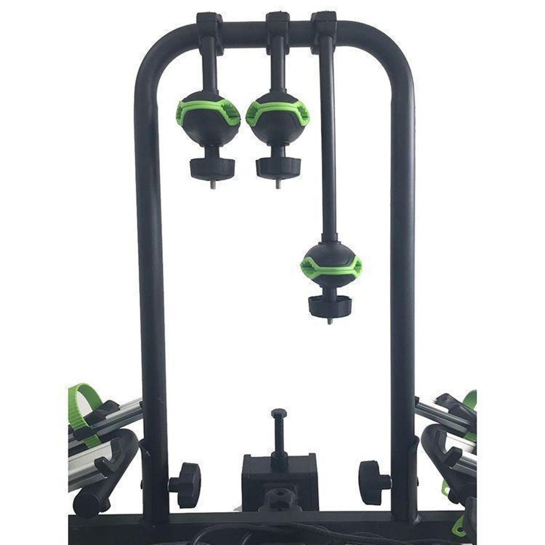 Suporte Bike Transbike de Engate Pelegrin PEL-003B em Metal para 3 Bicicletas - Preto | Netshoes