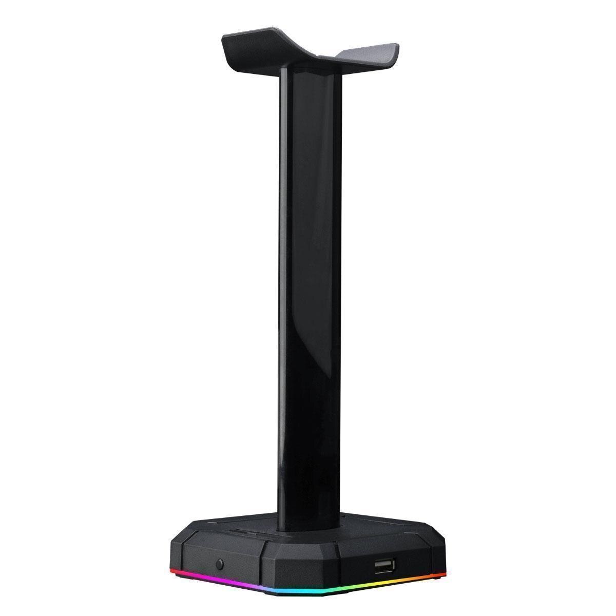 Suporte para Headset Redragon Scepter X HA312 - HUB USB - Conexões 3 ...