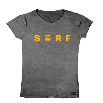 T-shirt WSS Estonada Orange Neon - Cinza | Netshoes