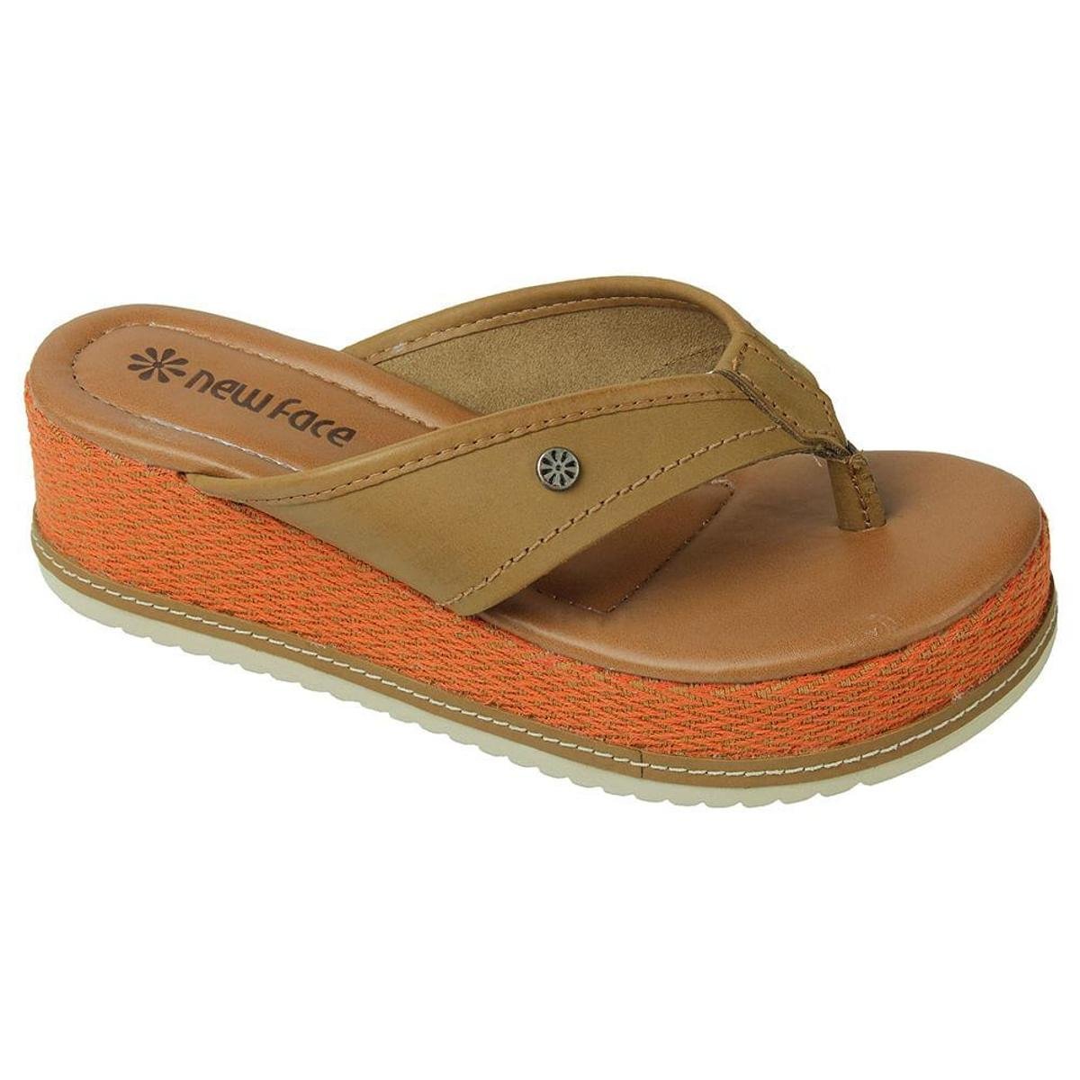 Tamanco Feminino Âmbar New Face NEW FACE - Marrom | Netshoes