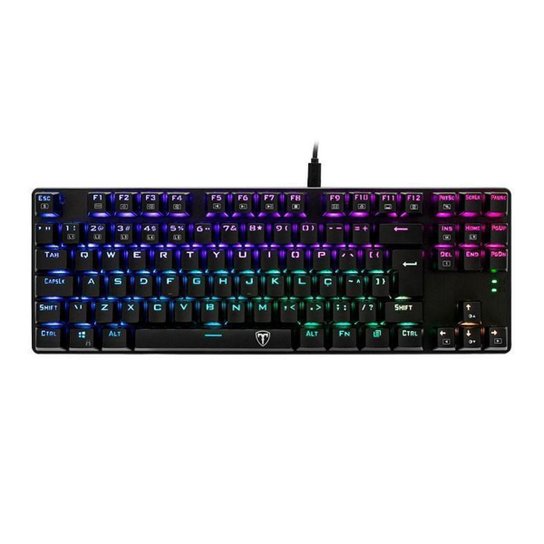 Teclado Mecanico T-Dagger Bora Switch T-TGK315-BL - Preto | Netshoes
