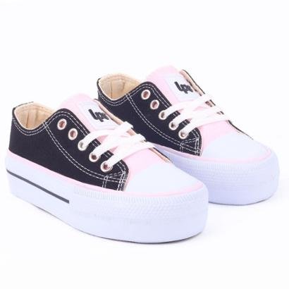 Teens Colors Tenis Lps Crush - Preto/rosa/grafite - 709.004-3220-28 ...