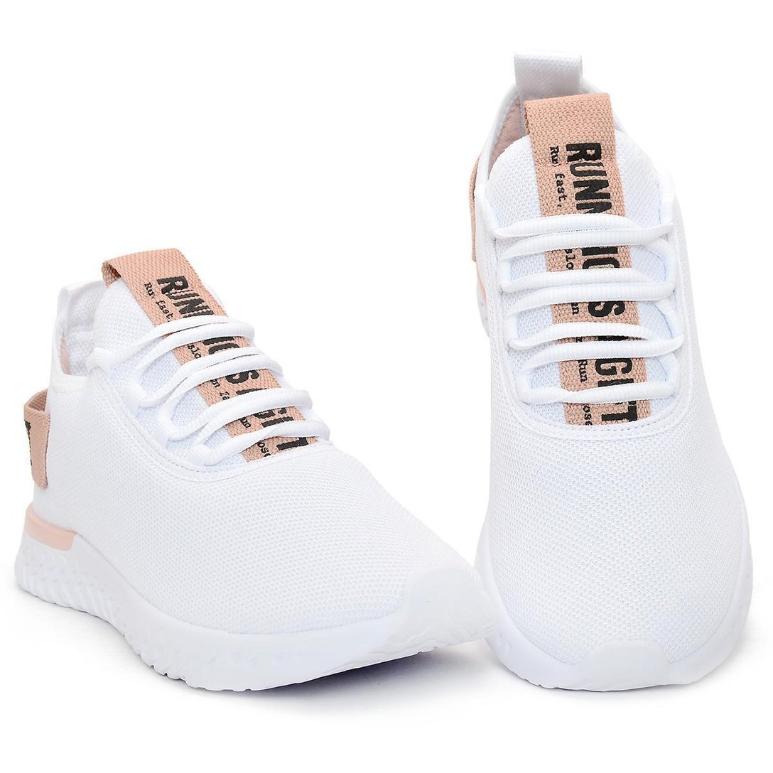 Tênis Academia Feminino BF Shoes Caminhada Treino Musculação - Branco ...