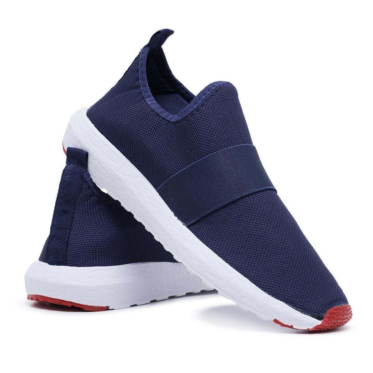 Tenis Academia Leve Confortável Tendência Esportiva Masculino - Marinho ...