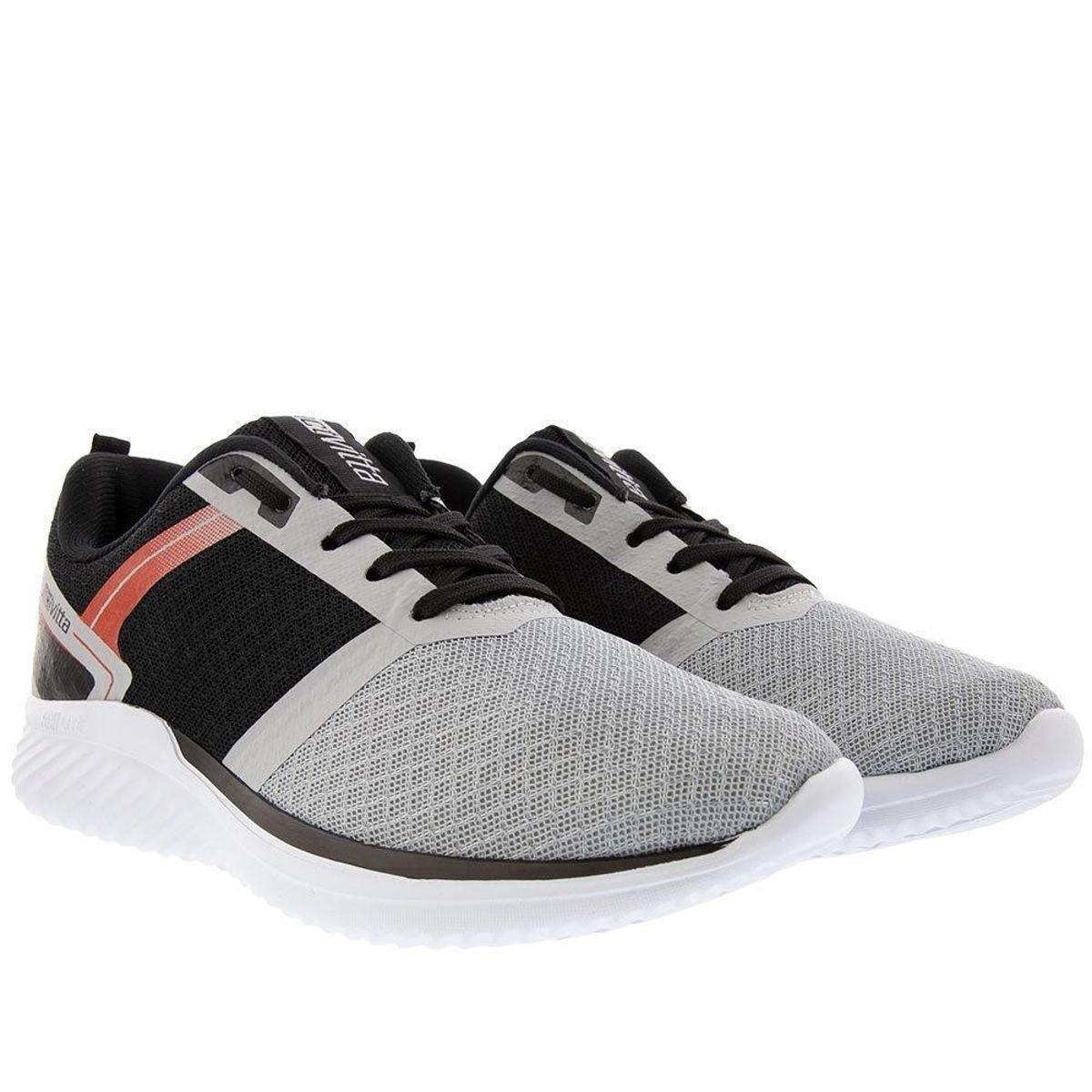 Tênis Actvitta Esportivo Masculino Tecido Cinza - Cinza | Netshoes
