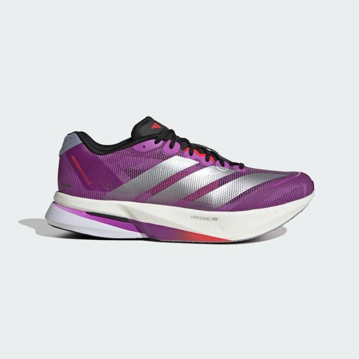 Tênis Adidas Adizero Boston 13 Masculino - Roxo+Prata | Netshoes