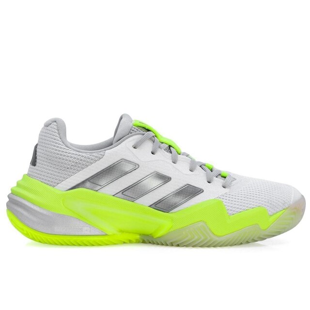 Tênis Adidas Barricade 13 Cl Feminino - Branco+Verde Limão | Netshoes