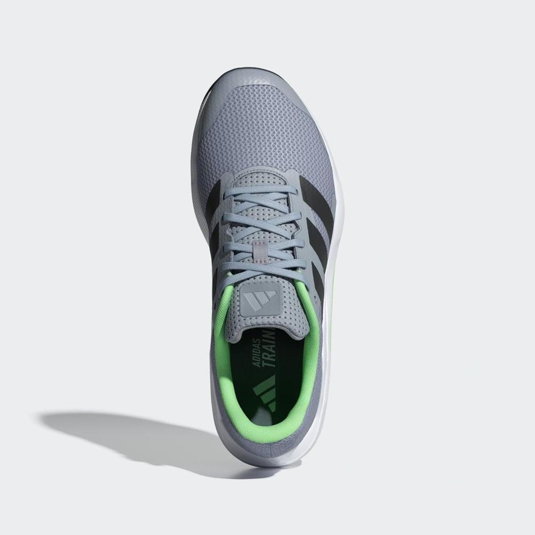 Tênis Adidas Base do Dropset Masculino - Prata+Verde Limão | Netshoes