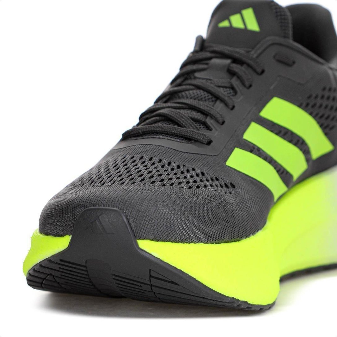 Tênis Adidas Boost Run Cinza e Verde - Masculino - Cinza | Netshoes