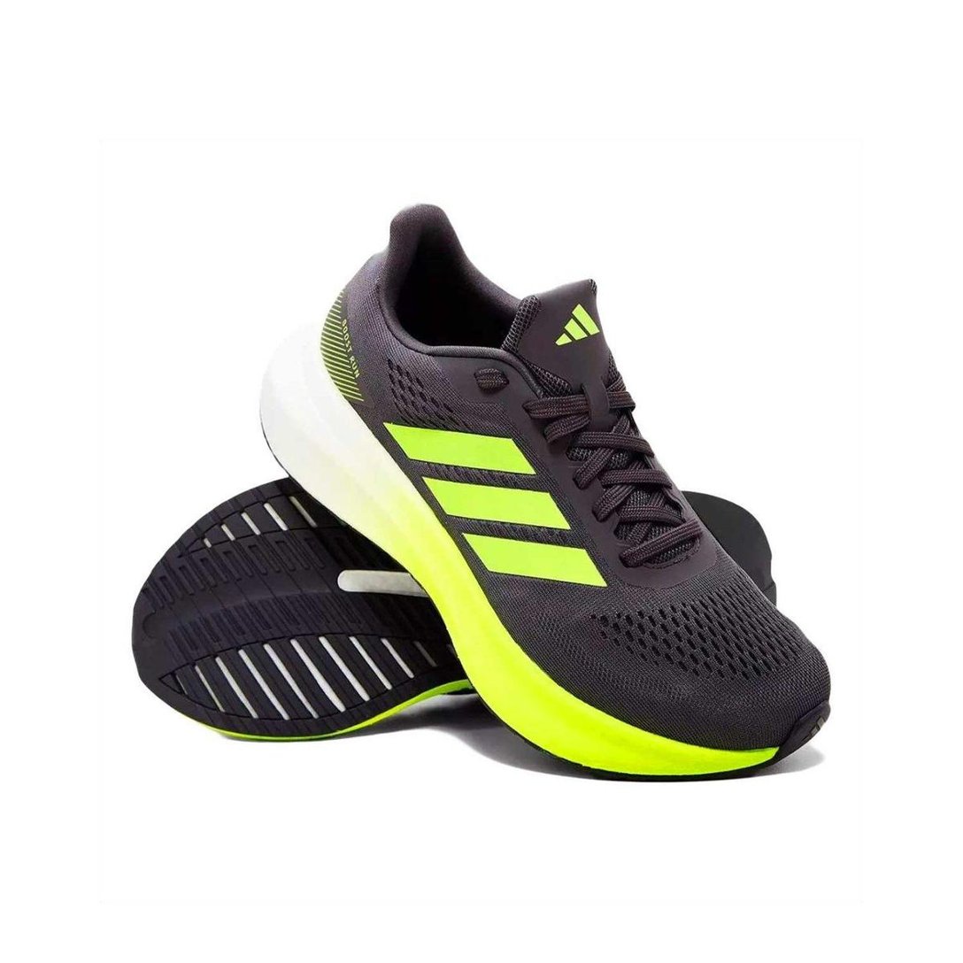 Tênis Adidas Boost Run Grafite/ Verde - Cinza | Netshoes
