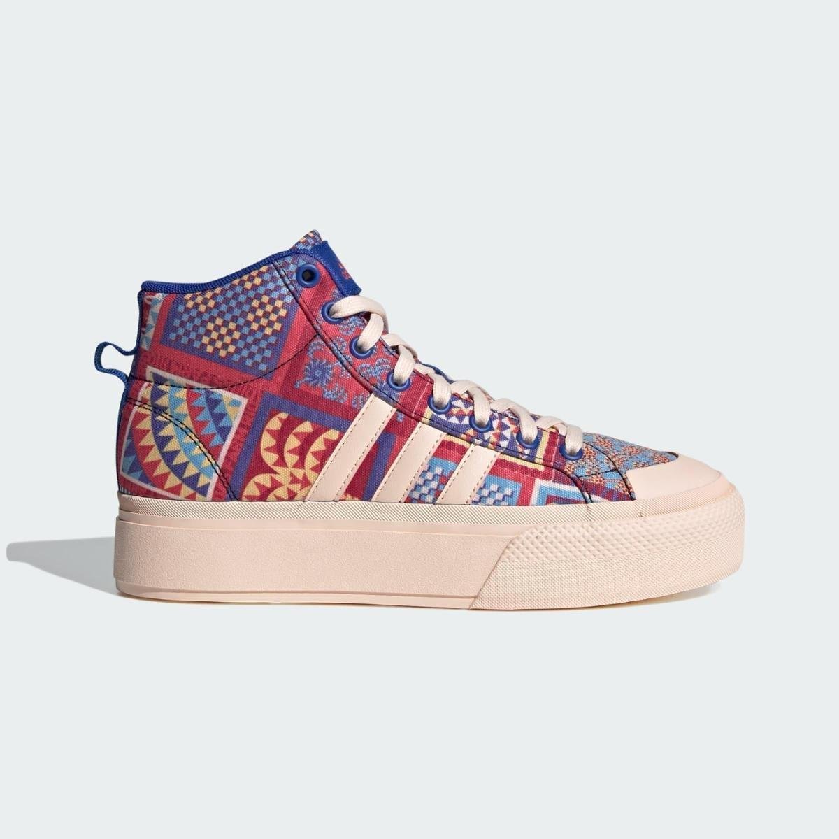 Tenis Adidas Platf Mid em promoção na Netshoes!