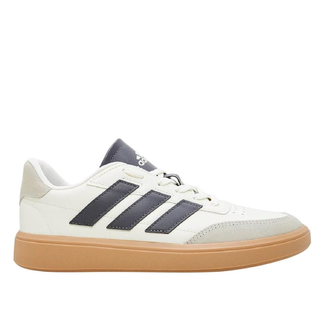Tênis Adidas Casual Masculino Courtblock Branco - Branco | Netshoes