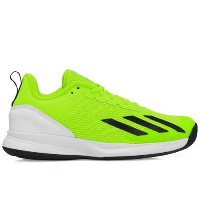 Tênis Adidas Courtflash Speed Limão Preto e Branco - Verde | Netshoes