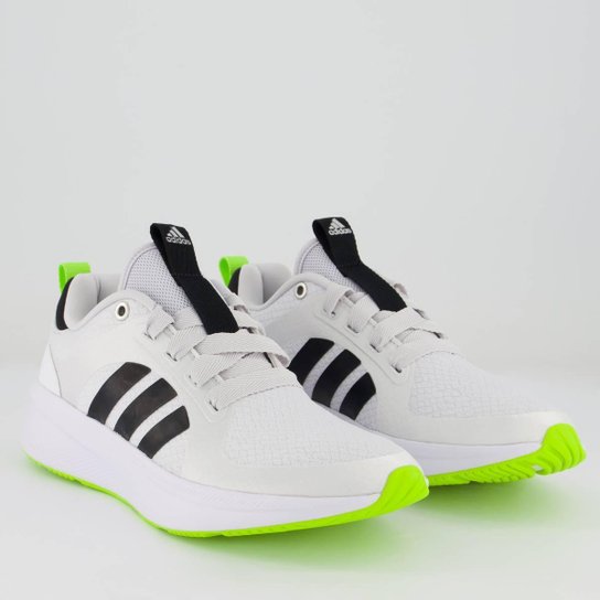Tênis Adidas Edge Lux VI Feminino Cinza Claro e Verde - Cinza | Netshoes