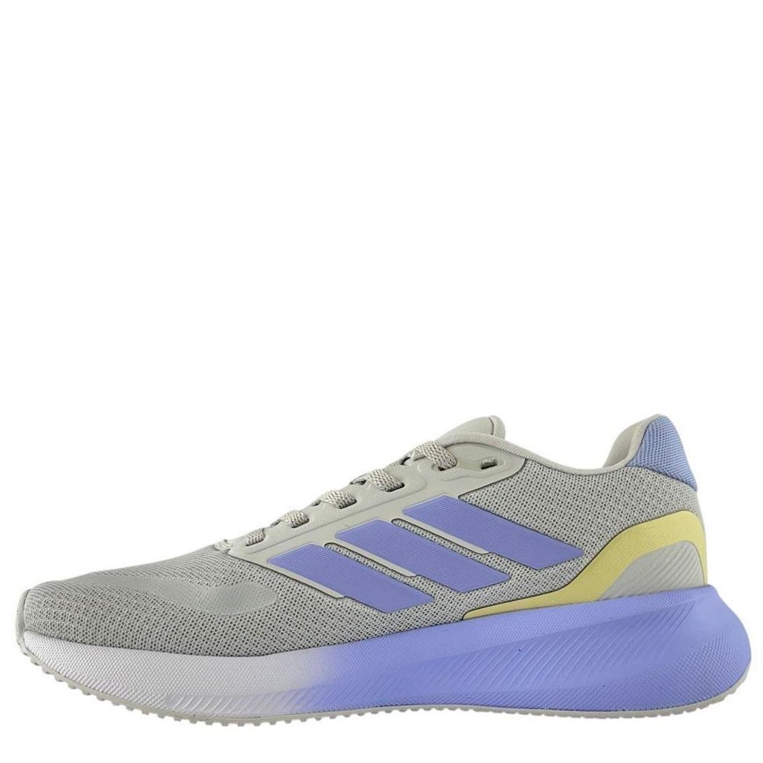 Tênis Adidas Feminino Runfalcon 5 W Cinza Corrida JI3979 - Cinza+Lilás ...