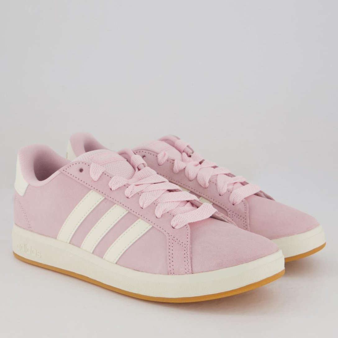 Tênis Adidas Grand Court 00s Feminino Rosa - Rosa | Netshoes