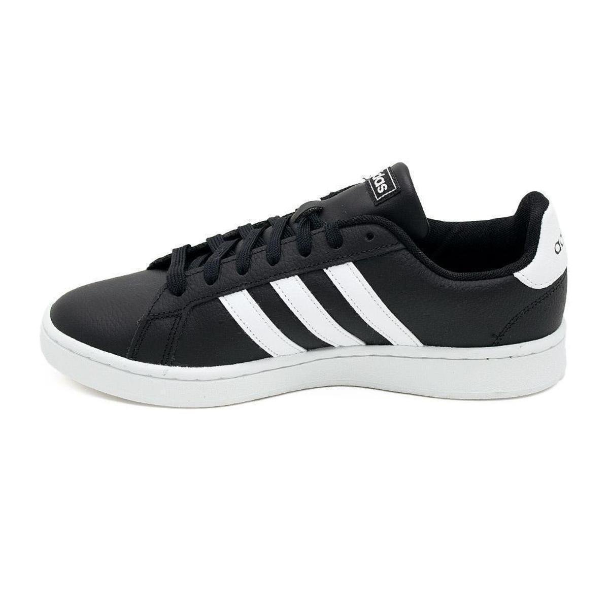 Tênis Adidas Grand Court Preto - Preto | Netshoes