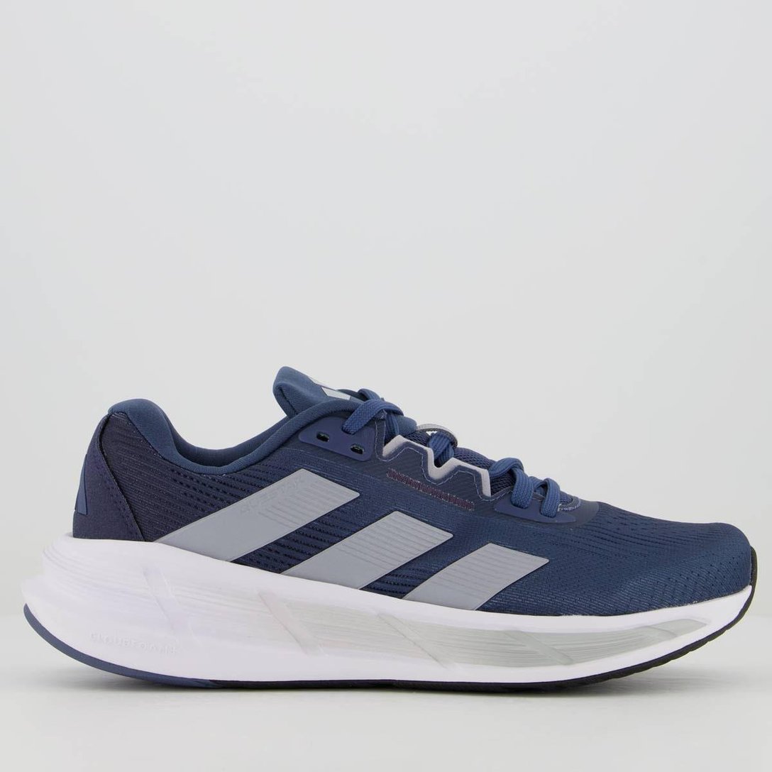 Tênis Adidas Questar 3 Azul e Branco - Azul | Netshoes