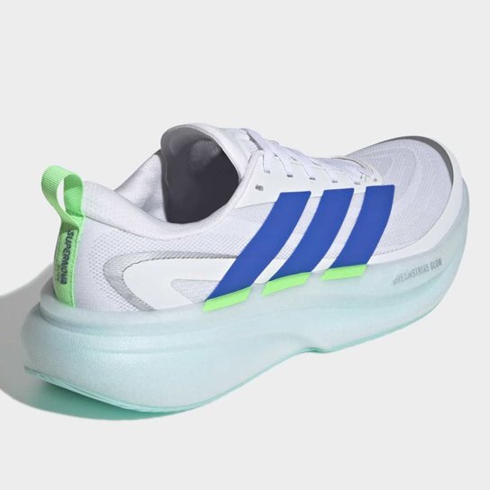 Tênis Adidas Supernova Glide Masculino - Branco+Azul | Netshoes