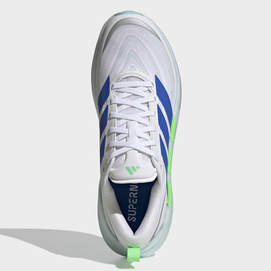 Tênis Adidas Supernova Glide Masculino - Branco+Azul | Netshoes