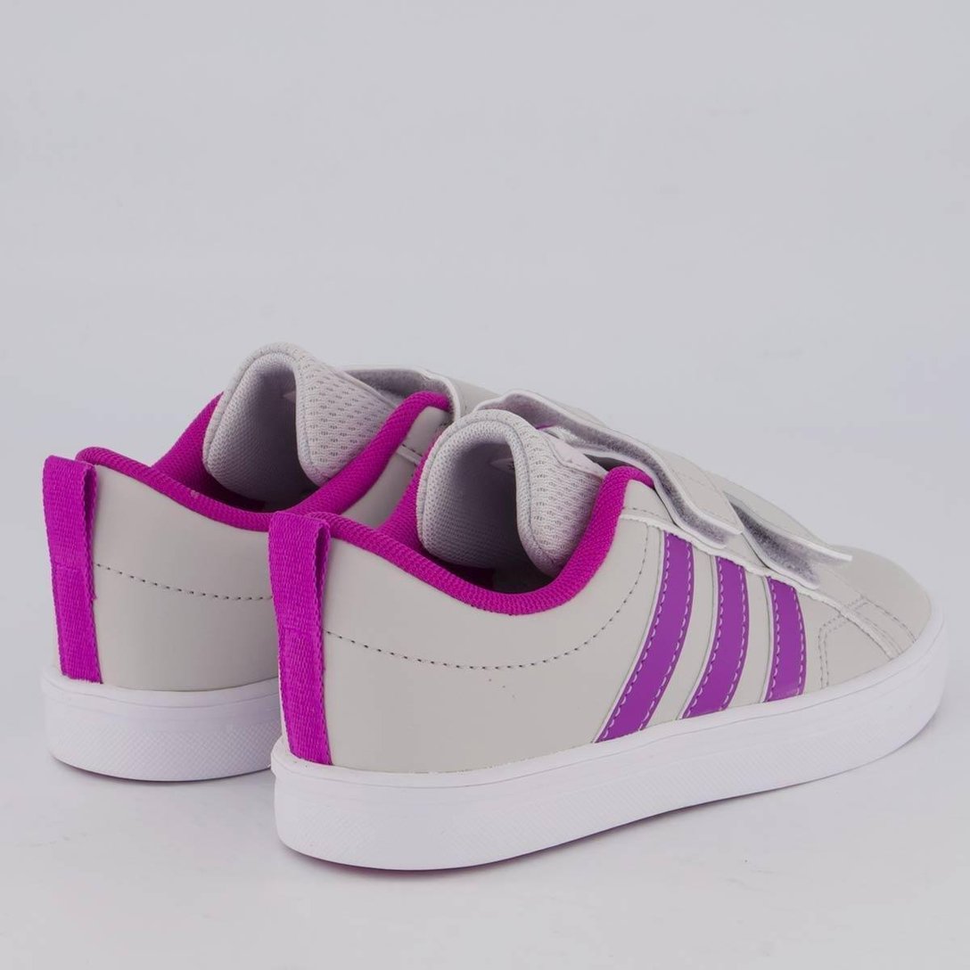 Tênis Adidas VS Pace 2.0 CF Infantil Cinza - Cinza | Netshoes