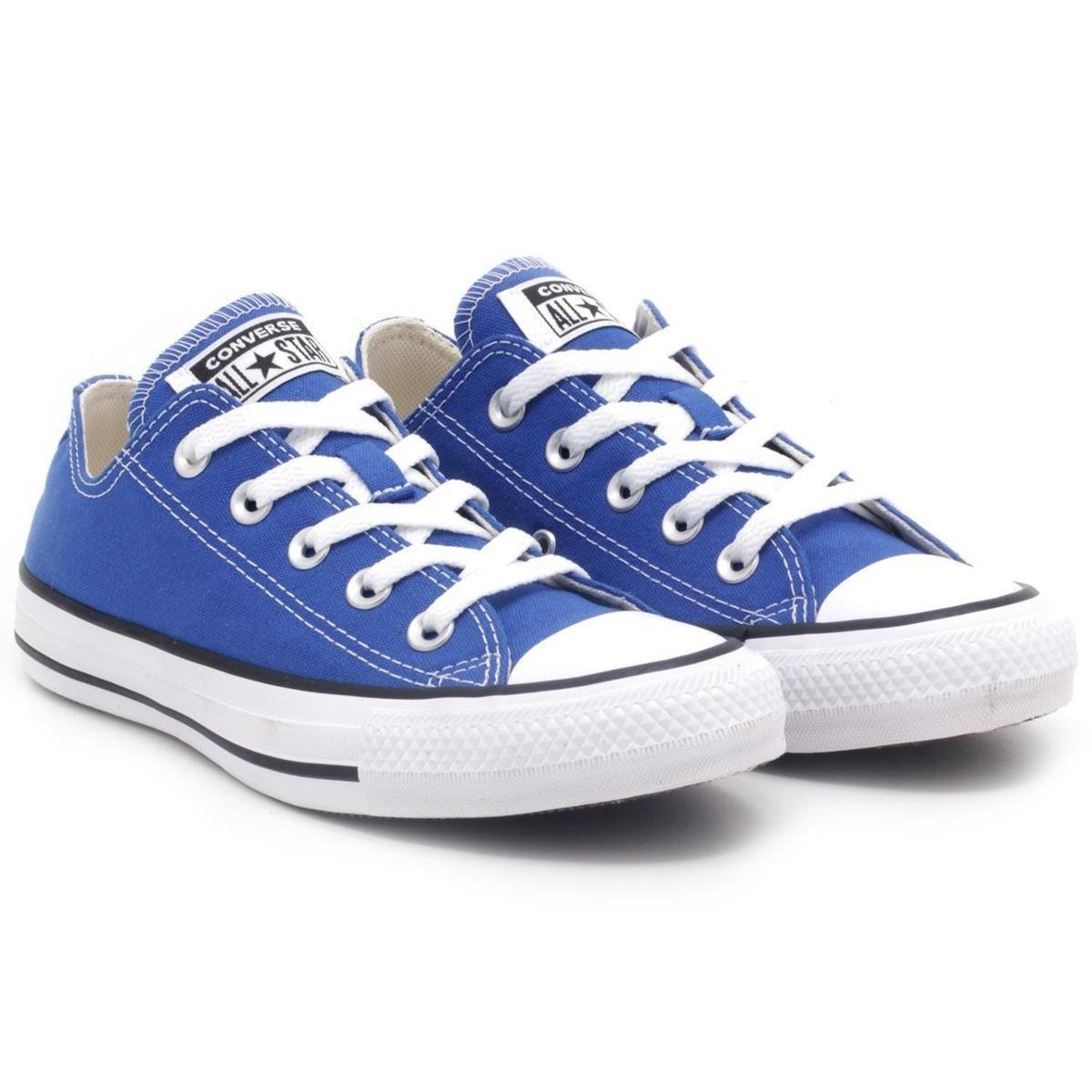All Star Azul em promoção na Netshoes!
