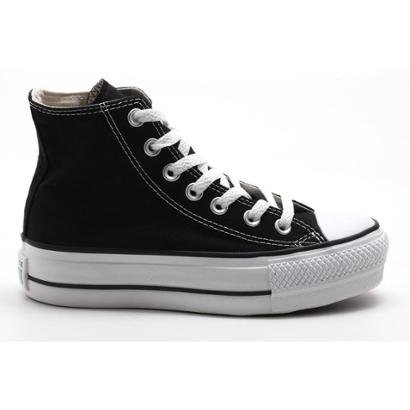 Tênis All Star Converse Chuck Taylor Platform HI Cano Alto - Preto ...