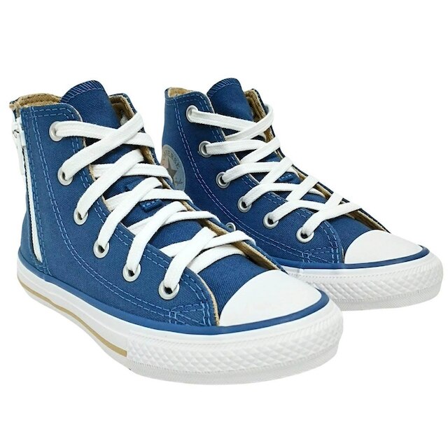 Tênis All Star Converse Ck1007 Infantil Azul Caqui - Azul | Netshoes