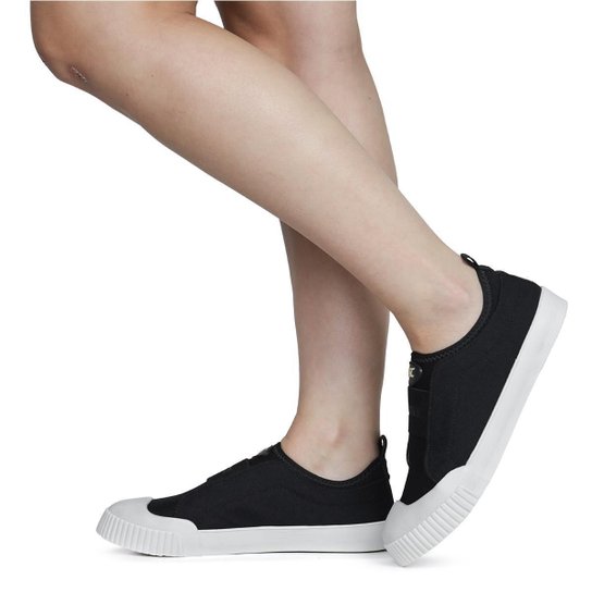 Tênis Ascension Neo Conga Basic Moda Feminino - Preto | Netshoes