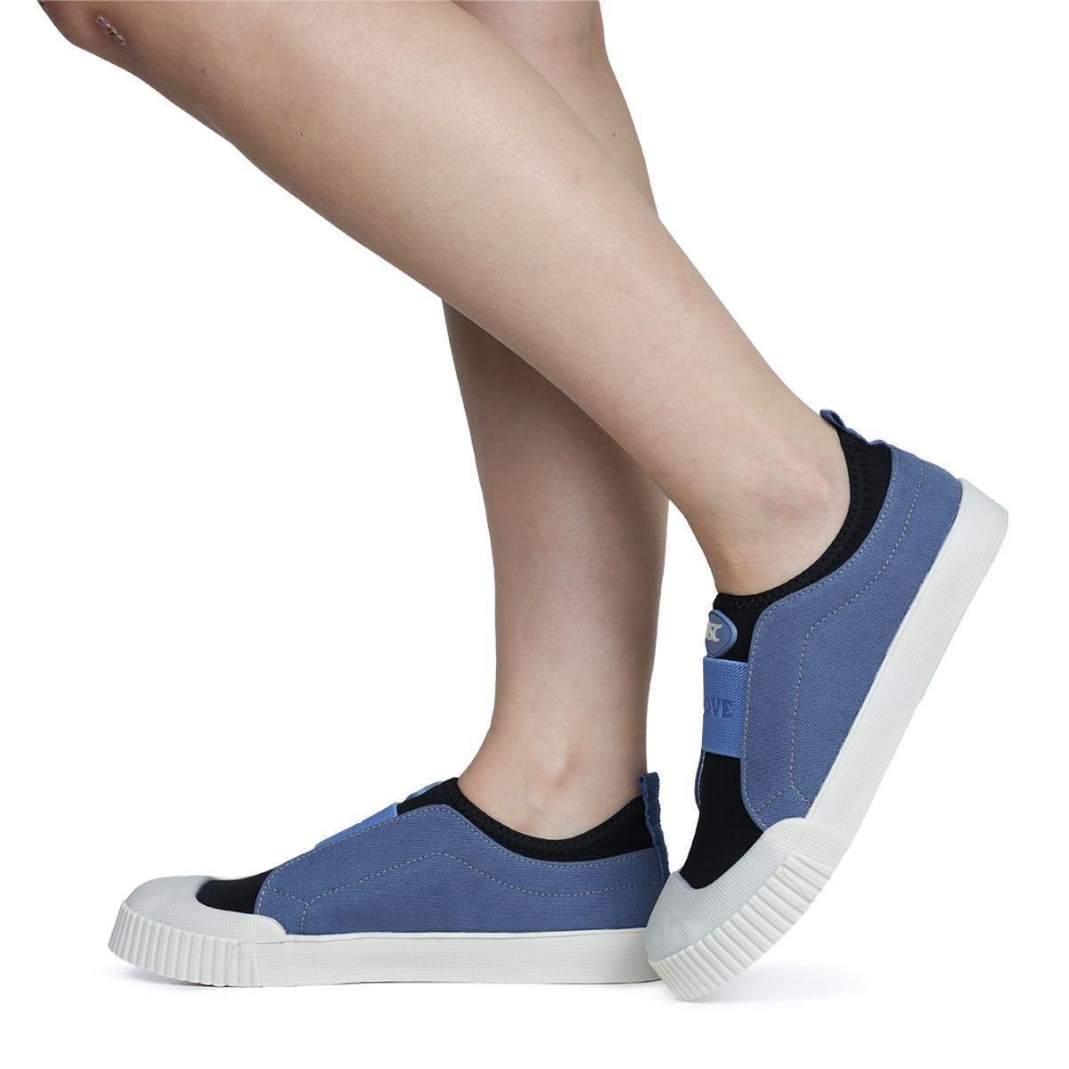 Tênis Ascension Neo Conga Basic Moda Klein Feminino - Azul | Netshoes
