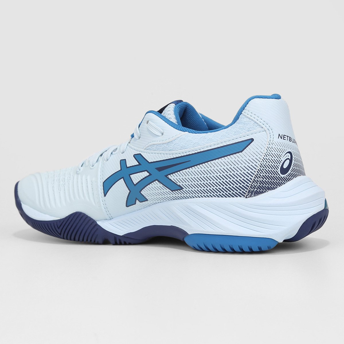 Tênis Asics Netburner Ballistic FF 3 Feminino - Azul | Netshoes