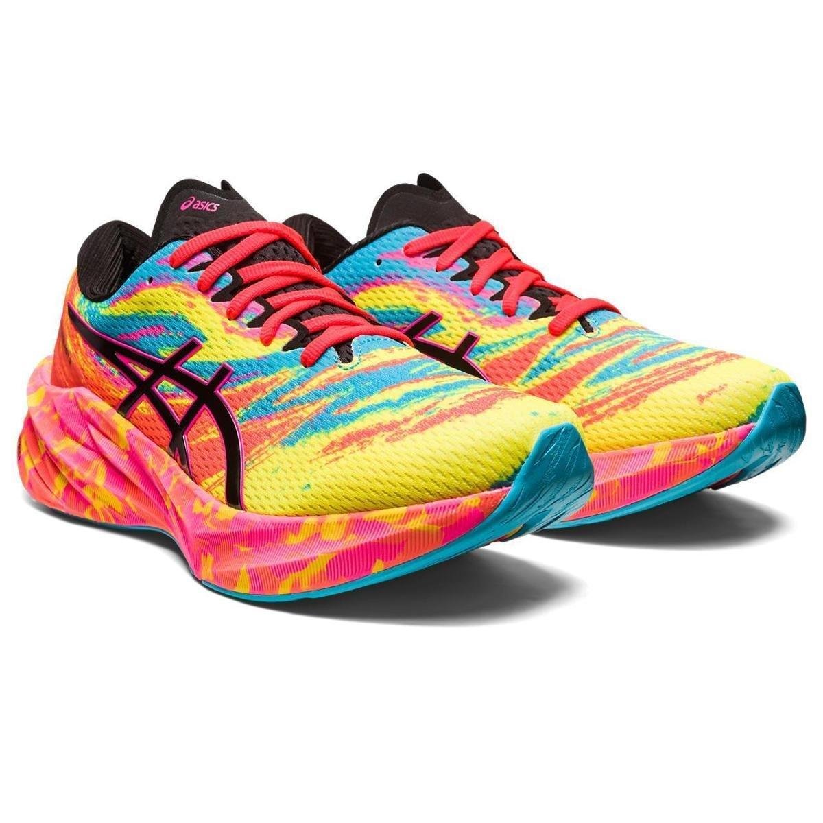 Tênis ASICS Novablast 3 - Masculino - Colorido - Colorido | Netshoes